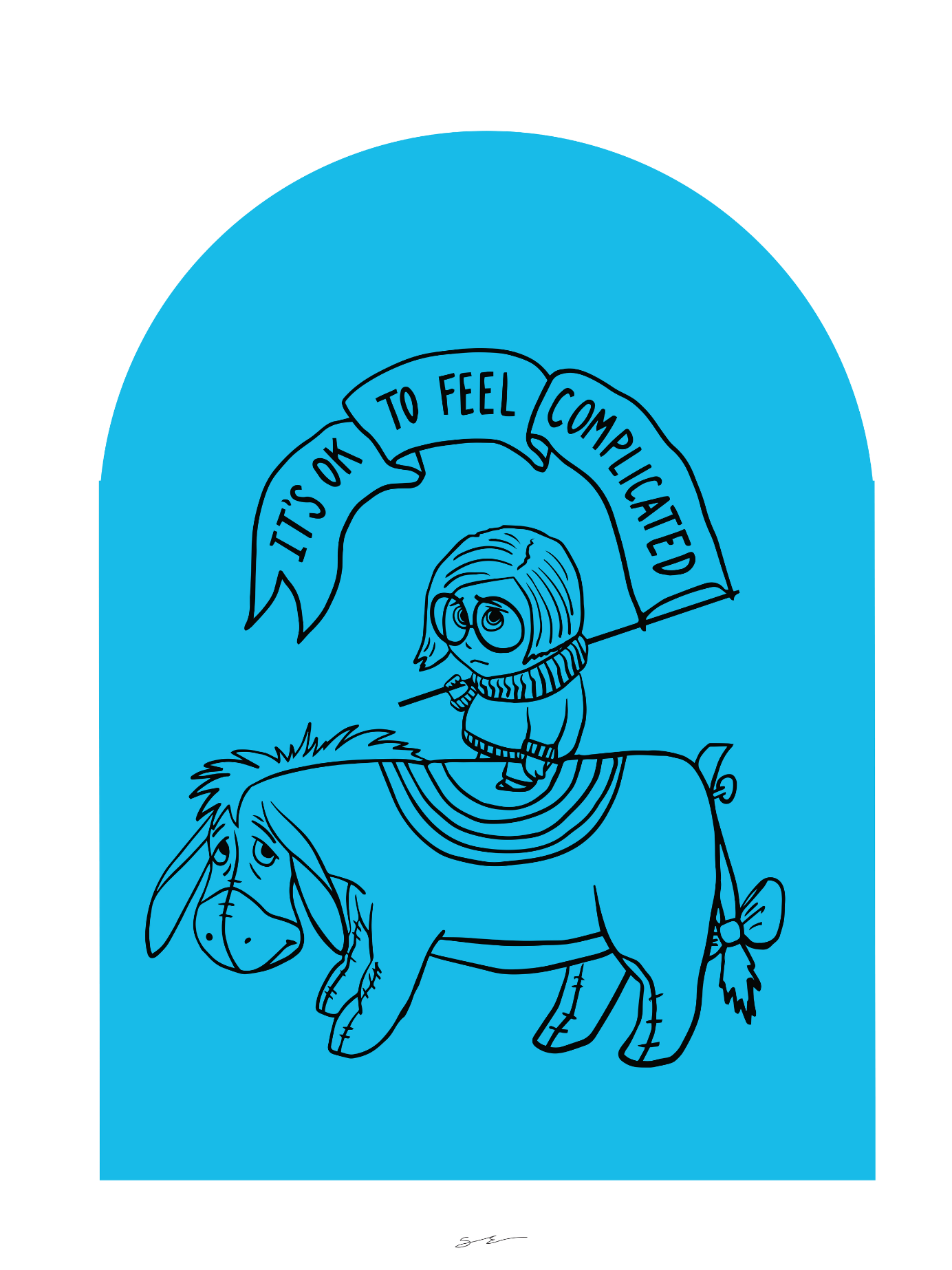 It's Ok To Feel Complicated – Scott Erickson Art Shop