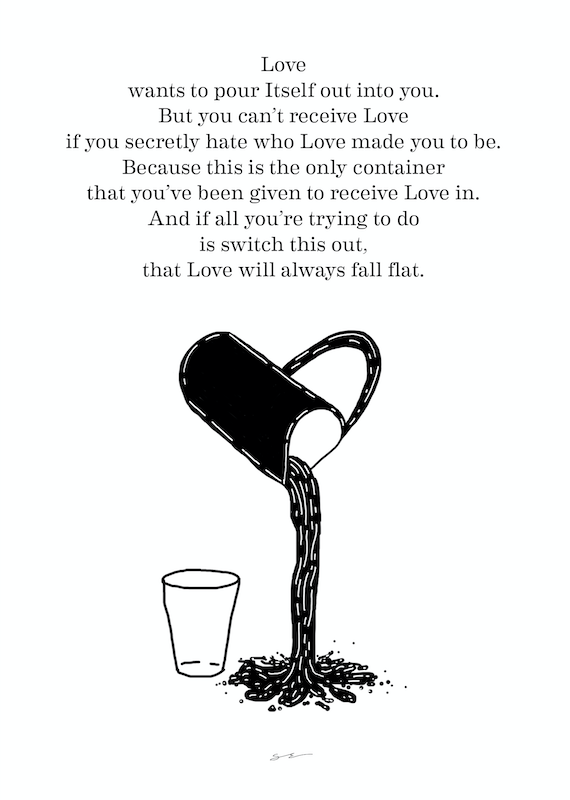 Say Yes - Love Pours Out – Scott Erickson Art Shop