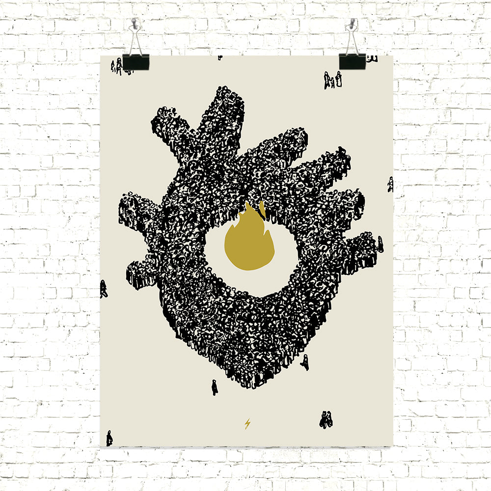 We Gather Around the Light – Scott Erickson Art Shop