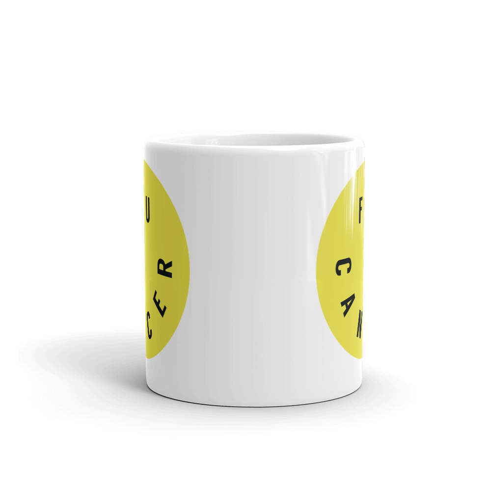F U Cancer Mug – Scott Erickson Art Shop