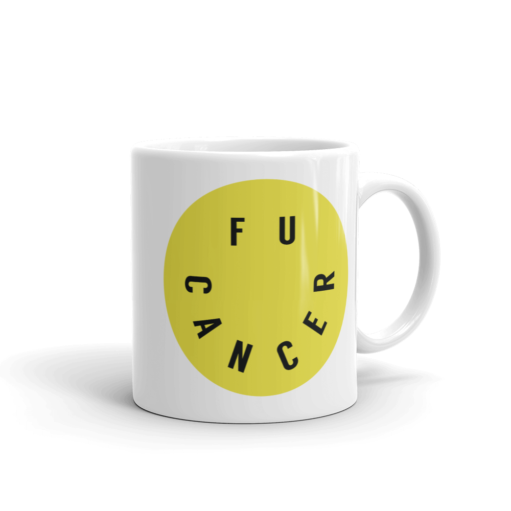 F U Cancer Mug – Scott Erickson Art Shop